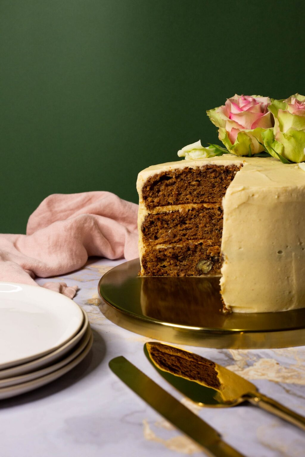 Hummingbird Cake with Brown Butter Cream Cheese Frosting – Adventures ...